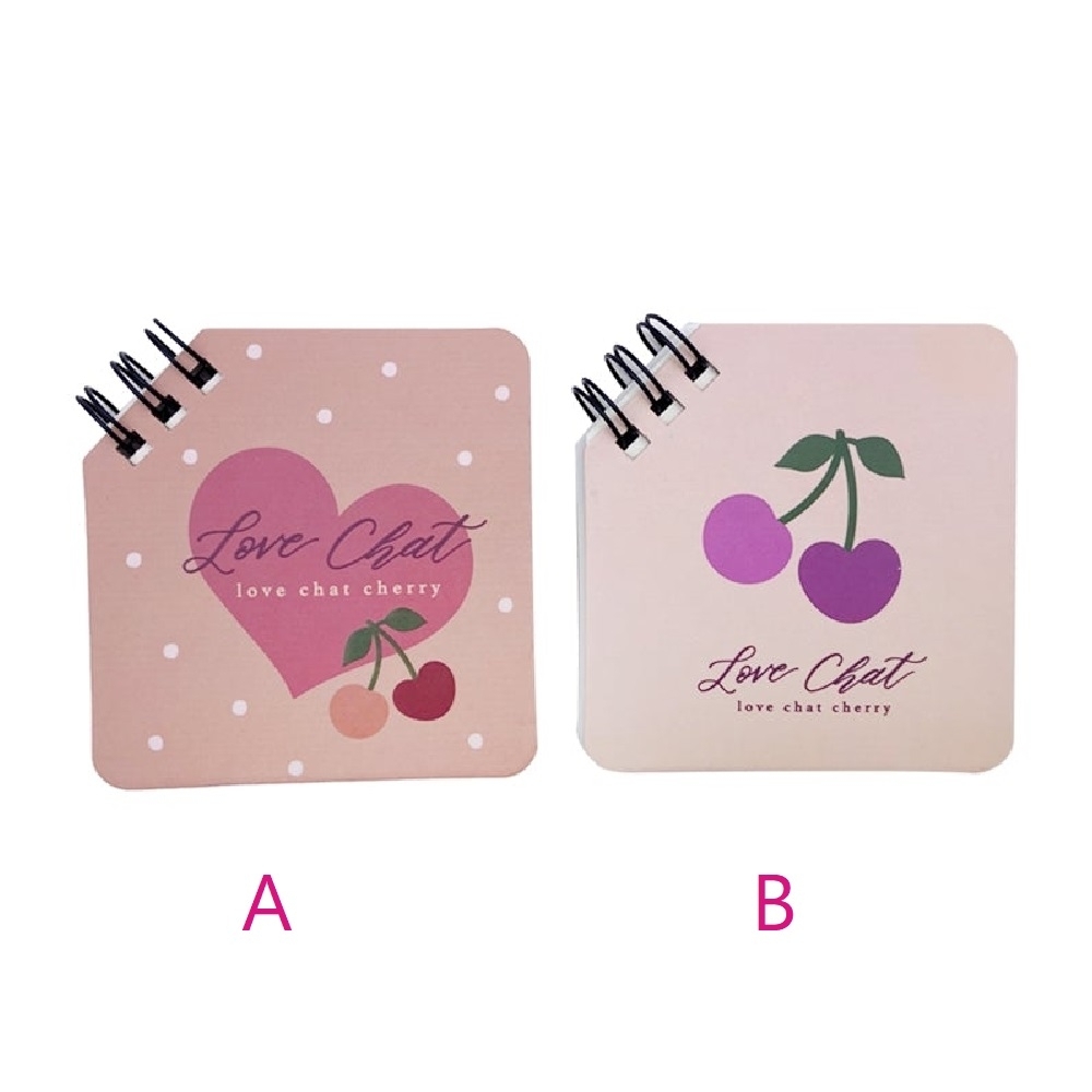 Caderno De Papel Com 60 Folhas - Mini Corner Spiral Notepad | Daiso