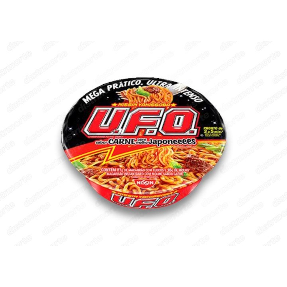 Nissin Yakisoba Ufo - Sabor Carne - 97G | Daiso