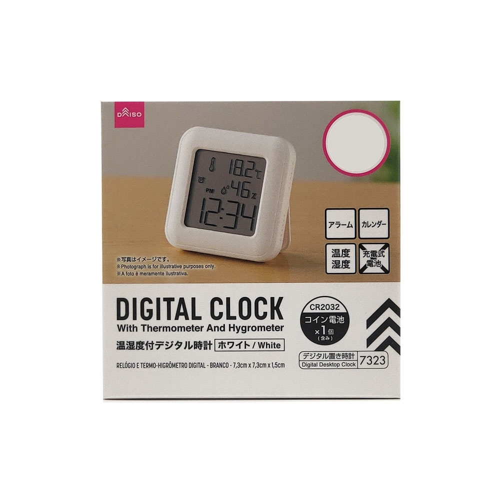 Relogio Digital De Mesa | Daiso