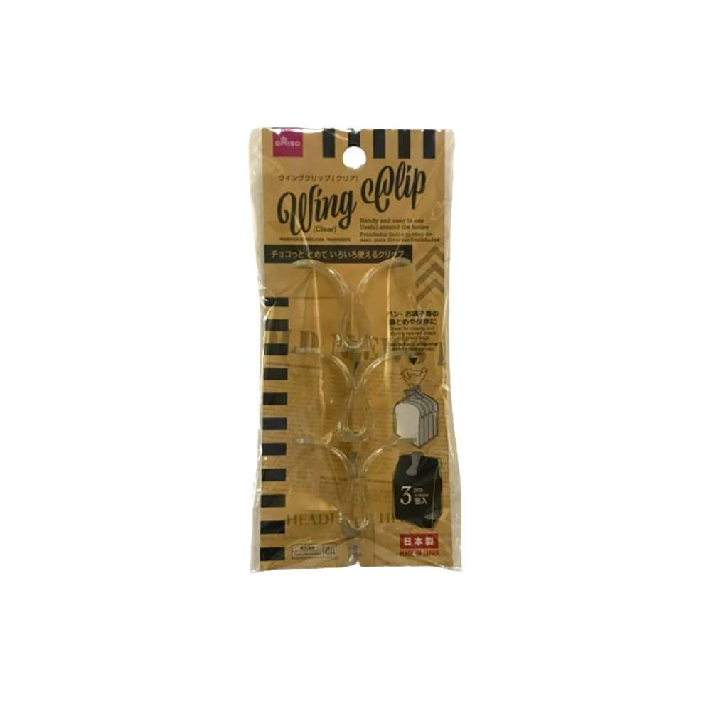 Clips Com 3 Unidades Por Embalagem | Daiso